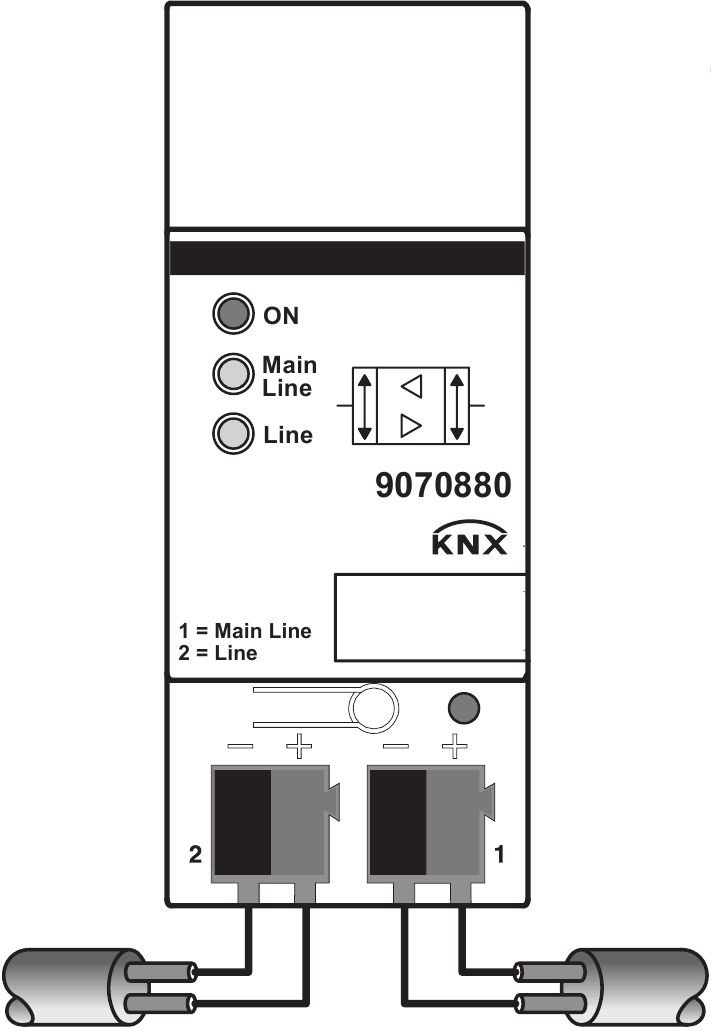 Theben S KNX 9070880 - Line Coupler Manual | ManualsLib
