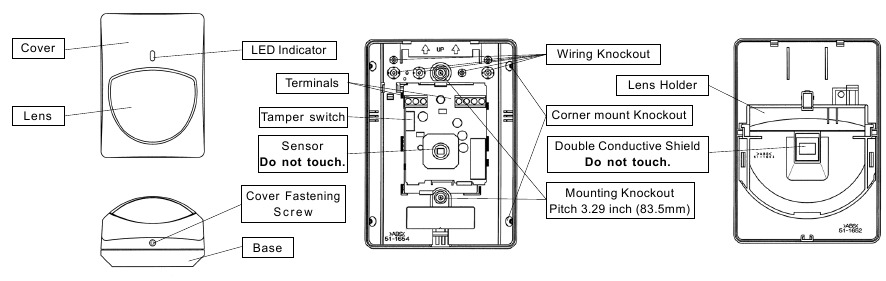Optex CX-702, CX-702V - Passive Infrared Detector Manual | ManualsLib