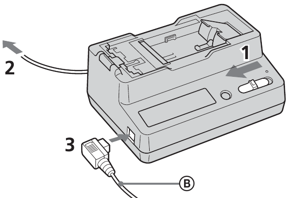 Sony AC-V700A - AC Adapter/Charger Operating Instructions | ManualsLib