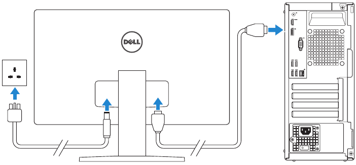 Dell OptiPlex 3050 Tower D18M Quick Start Guide | ManualsLib