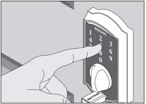 Schlage BE375,FE695 - Keyless Touchscreen Locks Manual | ManualsLib