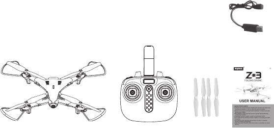 SYMA Z3 - Folding Drone Manual | ManualsLib
