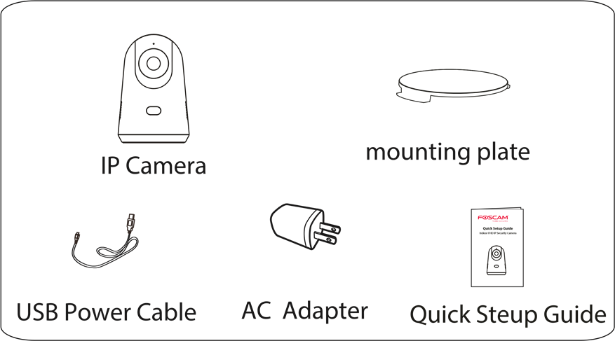 Foscam X2 - Indoor FHD IP Security Camera Quick Setup Guide | ManualsLib