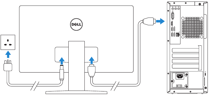 Dell Vostro 3650, Vostro 3653 - Computer Quick Start Guide | ManualsLib