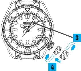 Seiko Cal. 8L35, 8L55 - Automatic Diver's Watch Manual | ManualsLib