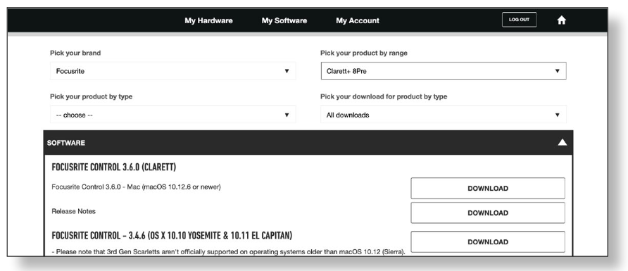 Focusrite Clarett+ 8Pre - Audio Interface Manual | ManualsLib