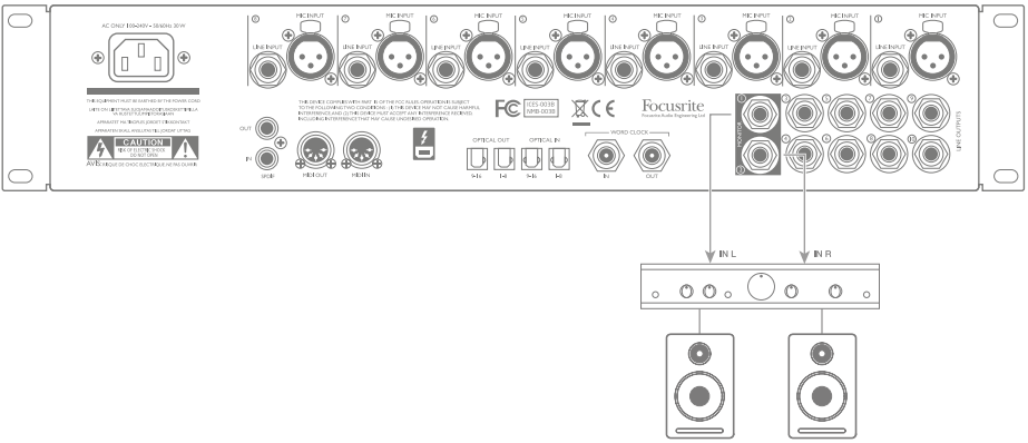 Focusrite Clarett 8PreX - Audio Interface Manual | ManualsLib