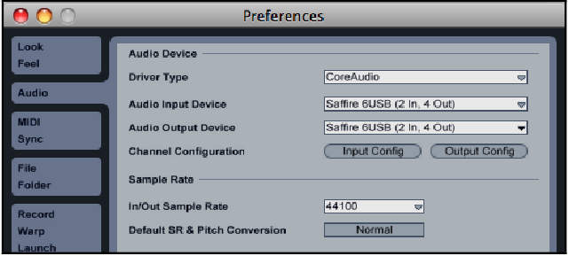 Focusrite Saffire 6 USB - Multi-Channel Audio Onterface Manual | ManualsLib