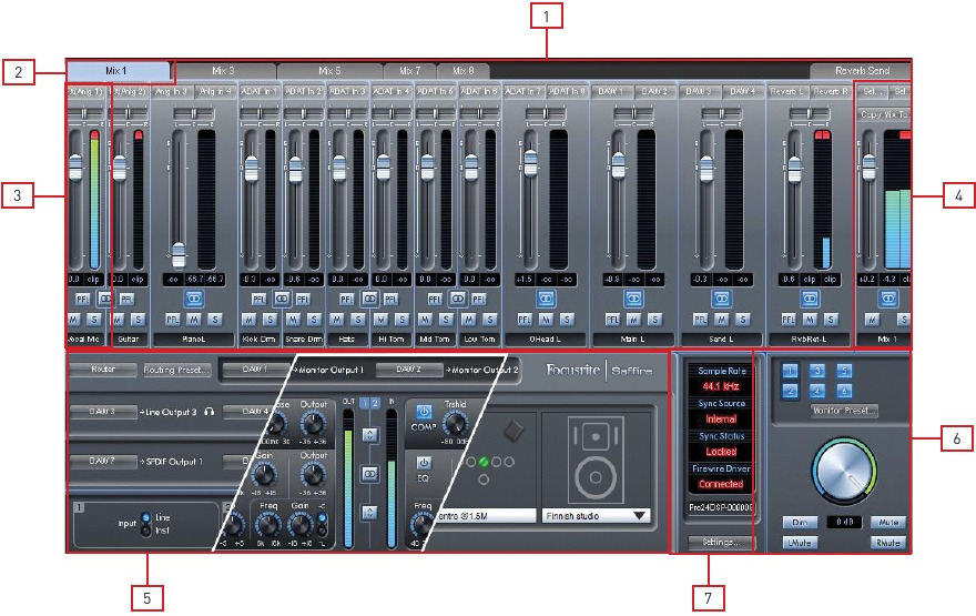 Focusrite Saffire PRO 24 DSP - Multi-Channel FireWire Interface Manual ...