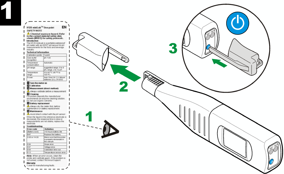 Hach H135 miniLab Pro - PH Meter Manual | ManualsLib