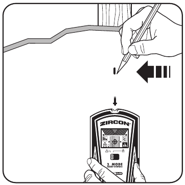 Zircon SuperScan A2 - Advanced Stud Finder Manual | ManualsLib