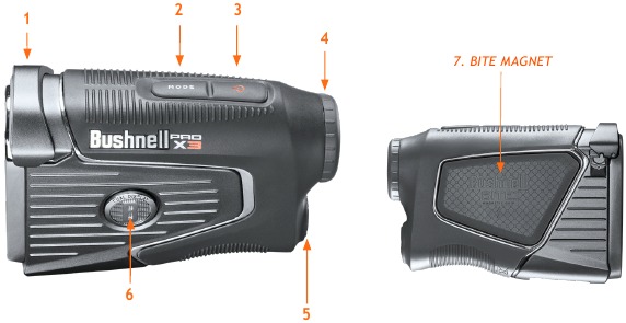 Bushnell GOLF Pro X3 - Laser Rangefinder Manual | ManualsLib