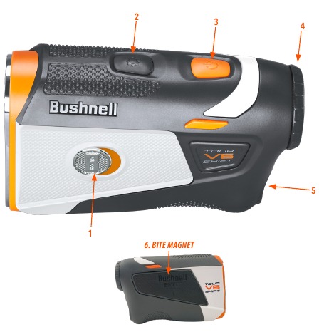 Bushnell GOLF Tour V6, Tour V6 Shift - Laser Rangefinder Manual ...