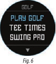 Bushnell GOLF EXCEL - GPS Rangefinder Watch Manual | ManualsLib