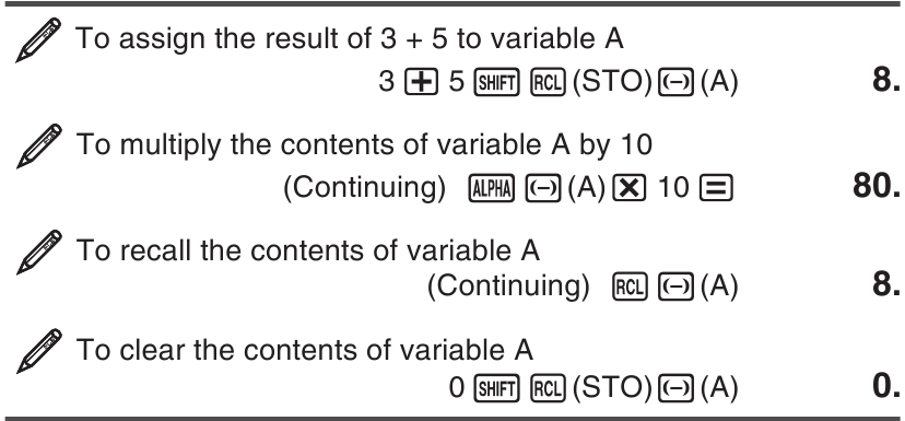 Casio fx-85MS, fx-82MS, fx-82SX PLUS, fx-220 PLUS, fx-300MS, fx-350MS ...