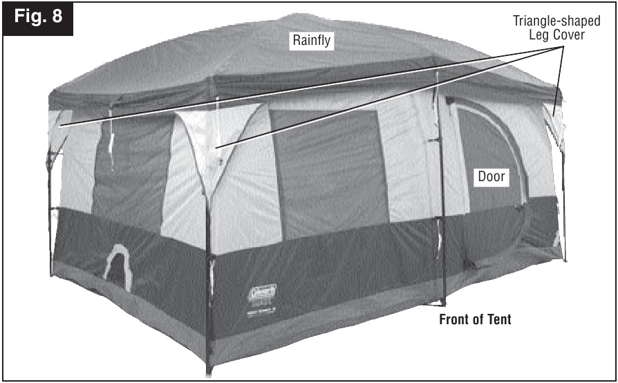Coleman MAX CABIN TENT 13'X9' Manual | ManualsLib
