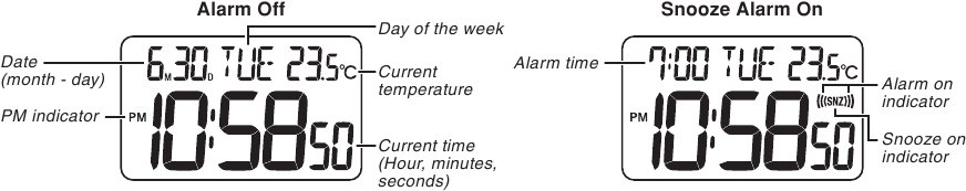 Casio DQ-747, DQ-748 - Alarm Clocks Manual | ManualsLib
