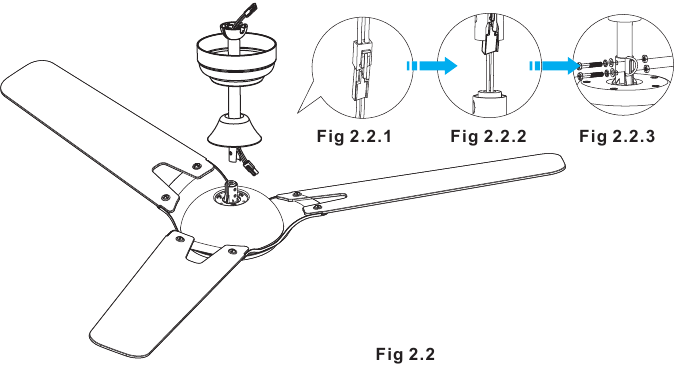 Carro CES523AL, CES563AL - Smart Ceiling Fan Installation Manual | ManualsLib