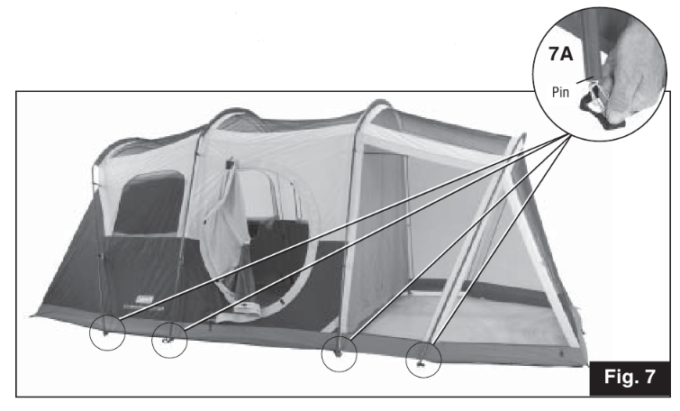 Coleman ELITE WEATHERMASTER TENT Manual | ManualsLib