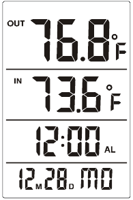 Oregon Scientific IWA-80055 - Wireless Thermo Clock Manual | ManualsLib