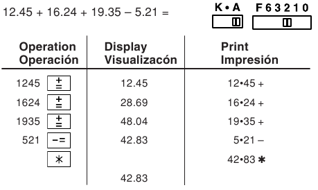 Sharp EL-2196BL - Electronic Printing Calculator Manual | ManualsLib