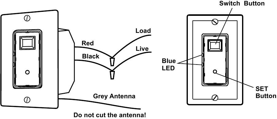 SkyLink WE-001 - Wall Switch Manual | ManualsLib