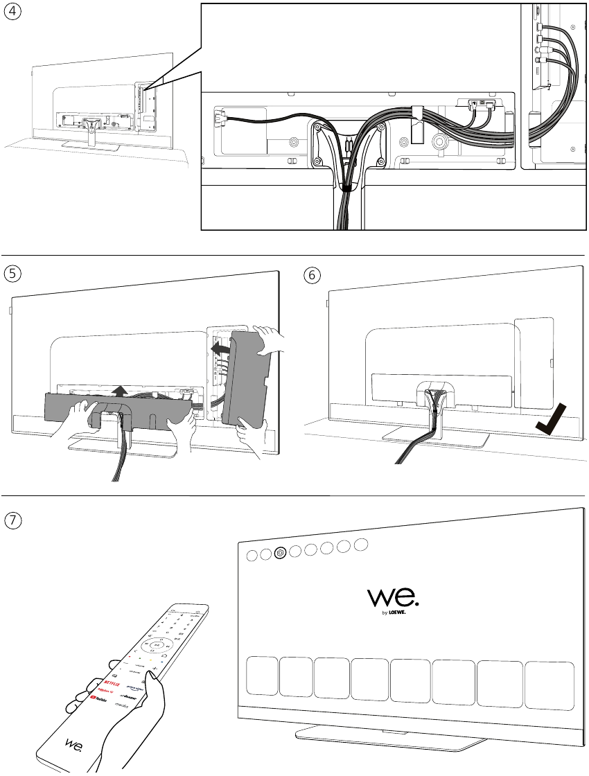 Loewe We. SEE 55 / We. SEE 50 / We. SEE 43 / We. SEE 32 - TV Manual ...