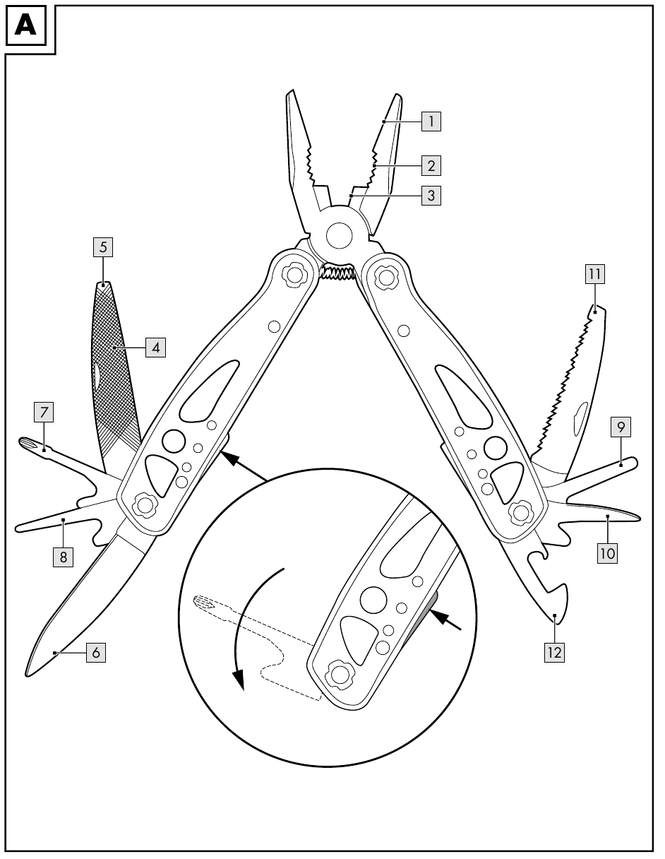 Crivit 282787 - Multi-Purpose Tool Manual | ManualsLib