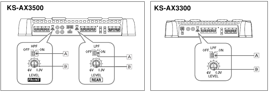 JVC KS-AX3500, KS-AX3300 - Power Amplifier Manual | ManualsLib