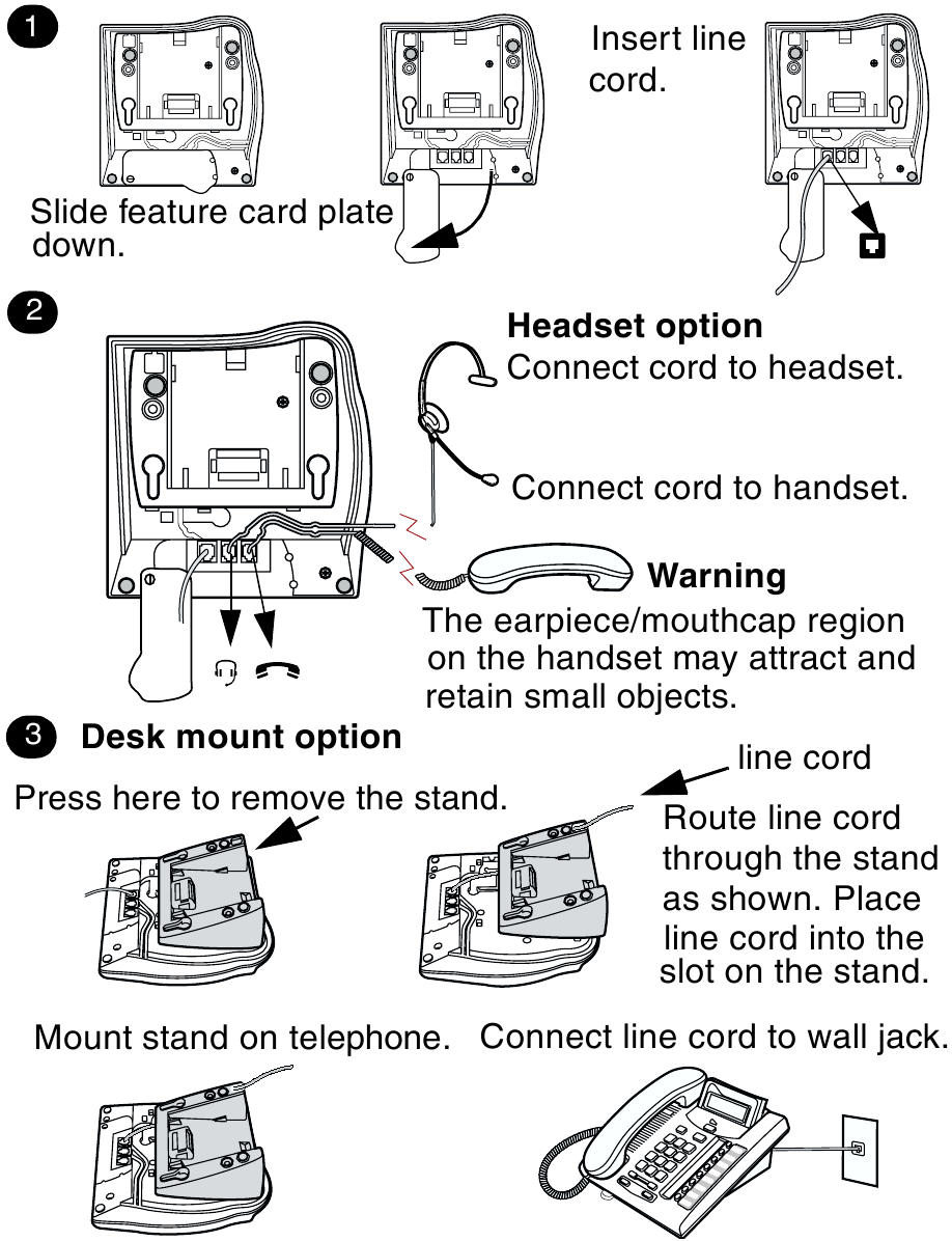 Nortel Networks T7208 - Digital Phone Quick Start Guide | ManualsLib