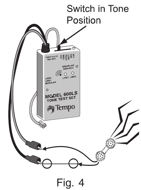 Tempo 600LS - Test Set Manual | ManualsLib