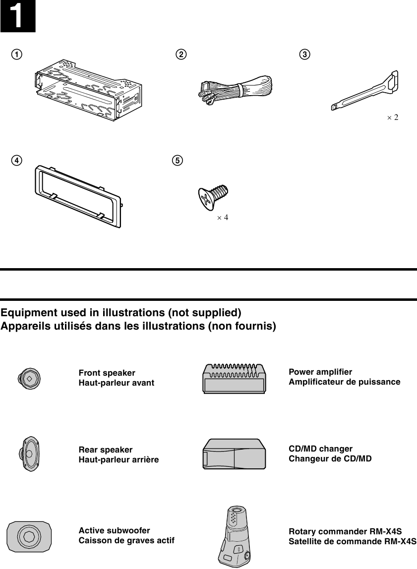 Sony CDX-GT300, CDX-GT350S - FM/AM CD Player Installation and Connections | ManualsLib