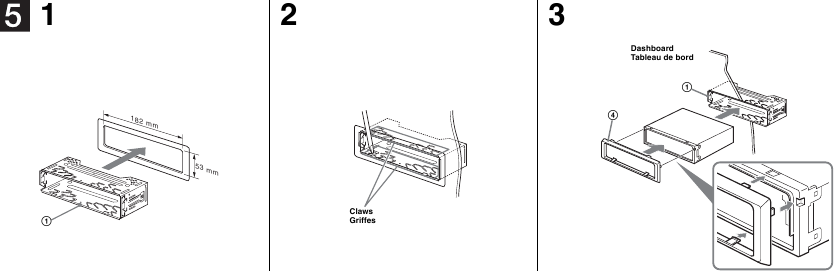 Sony CDX-GT500 - FM/AM CD Player Installation and Connections | ManualsLib