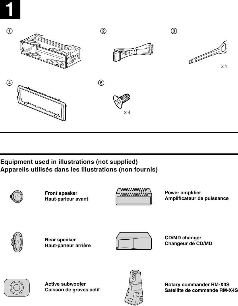Sony CDX-GT820IP - FM/AM CD Player Installation and Connections ...
