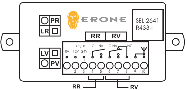 Erone SEL2641R433-I - Receiver Manual | ManualsLib