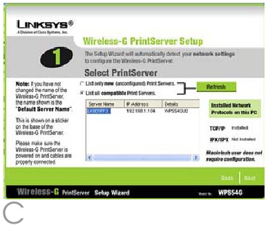 Linksys WPS54G - Wireless-G Print Server Quick Setup | ManualsLib