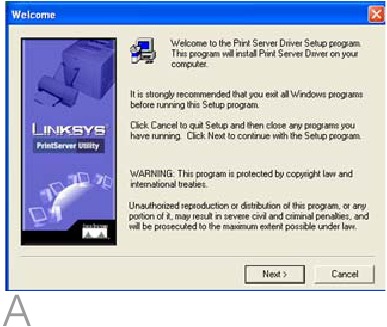 Linksys WPS54G - Wireless-G Print Server Quick Setup | ManualsLib