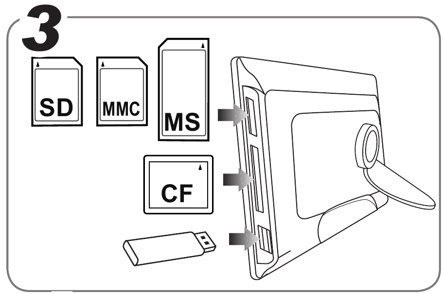 Mustek PF-A700B - Digital Photo Frame Manual | ManualsLib