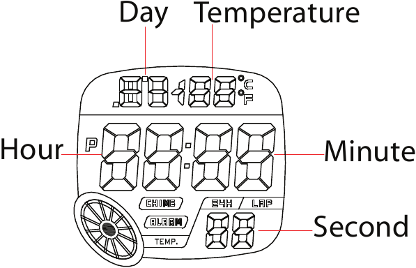 Coleman SB429A - Temperature Sensor Watch Manual | ManualsLib