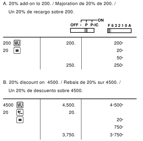 Sharp EL-2192R - Electronic Printing Calculator Manual | ManualsLib