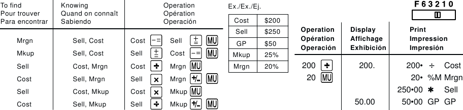 Sharp EL-2630P - Electronic Printing Calculator Manual | ManualsLib