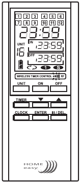 Byron Home Easy HE-200, HE-210, HE-220 - Remote Control Timer Manual ...