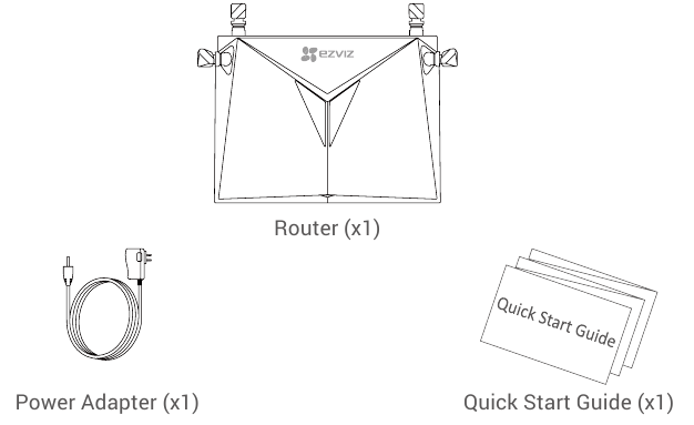 EZVIZ W3C - Wireless Dual-Band Gigabit Router Manual | ManualsLib