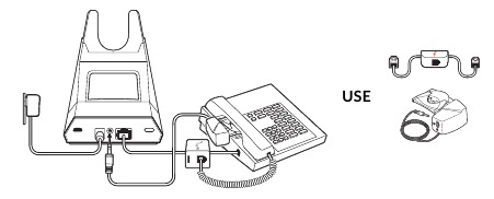 Plantronics Poly Voyager Focus 2 Office - Bluetooth Headset System ...