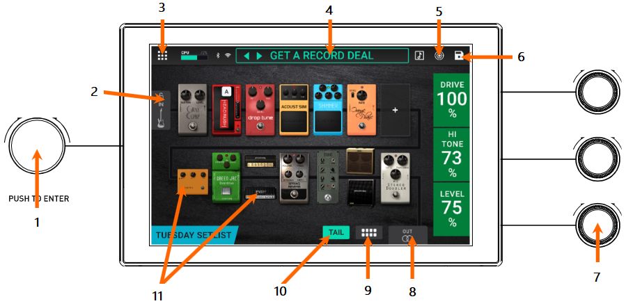 HEADRUSH Prime - Guitar FX/Amplifier Quick Start Guide | ManualsLib