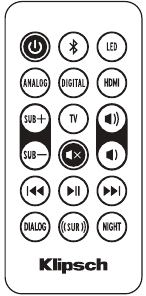 Klipsch RSB-6 - Sound Bar + Wireless Subwoofer Manual | ManualsLib