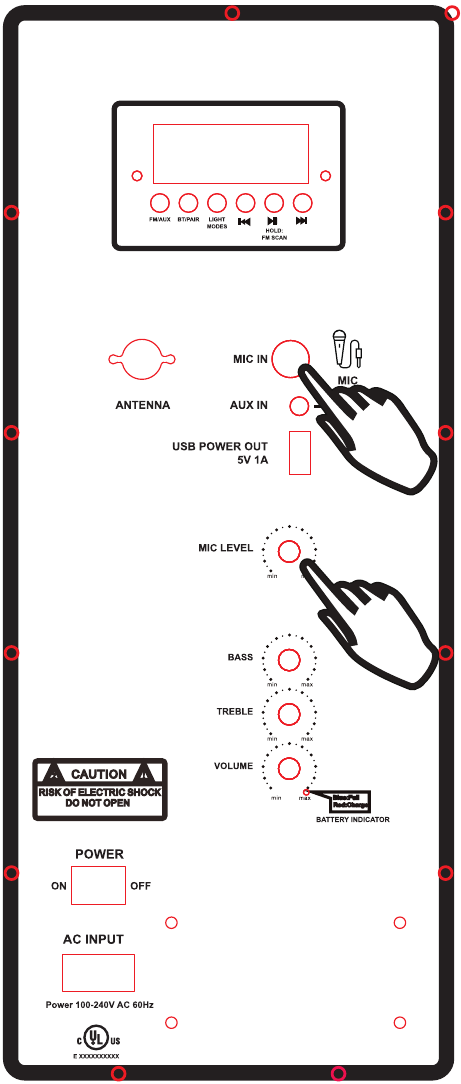 Altec Lansing SoundRover 180 IMT7002 - Party Speaker Manual | ManualsLib
