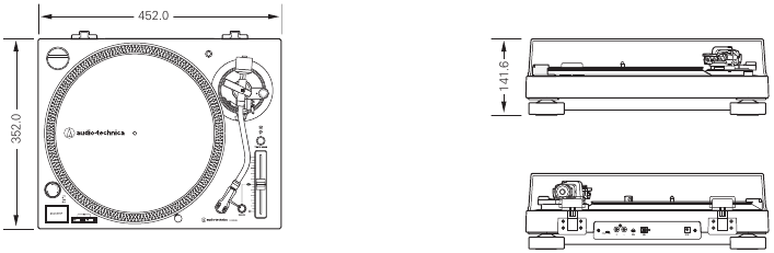 Audio-Technica AT-LP120XUSB - Direct-Drive Turntabl Manual | ManualsLib
