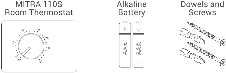 GENERAL LIFE MITRA 110S - Digital Room Thermostat Manual | ManualsLib
