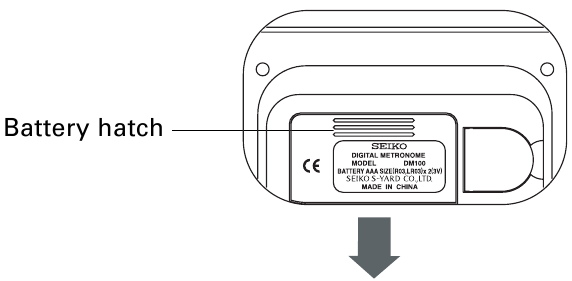 Seiko DM100 - Digital Metronome Manual | ManualsLib